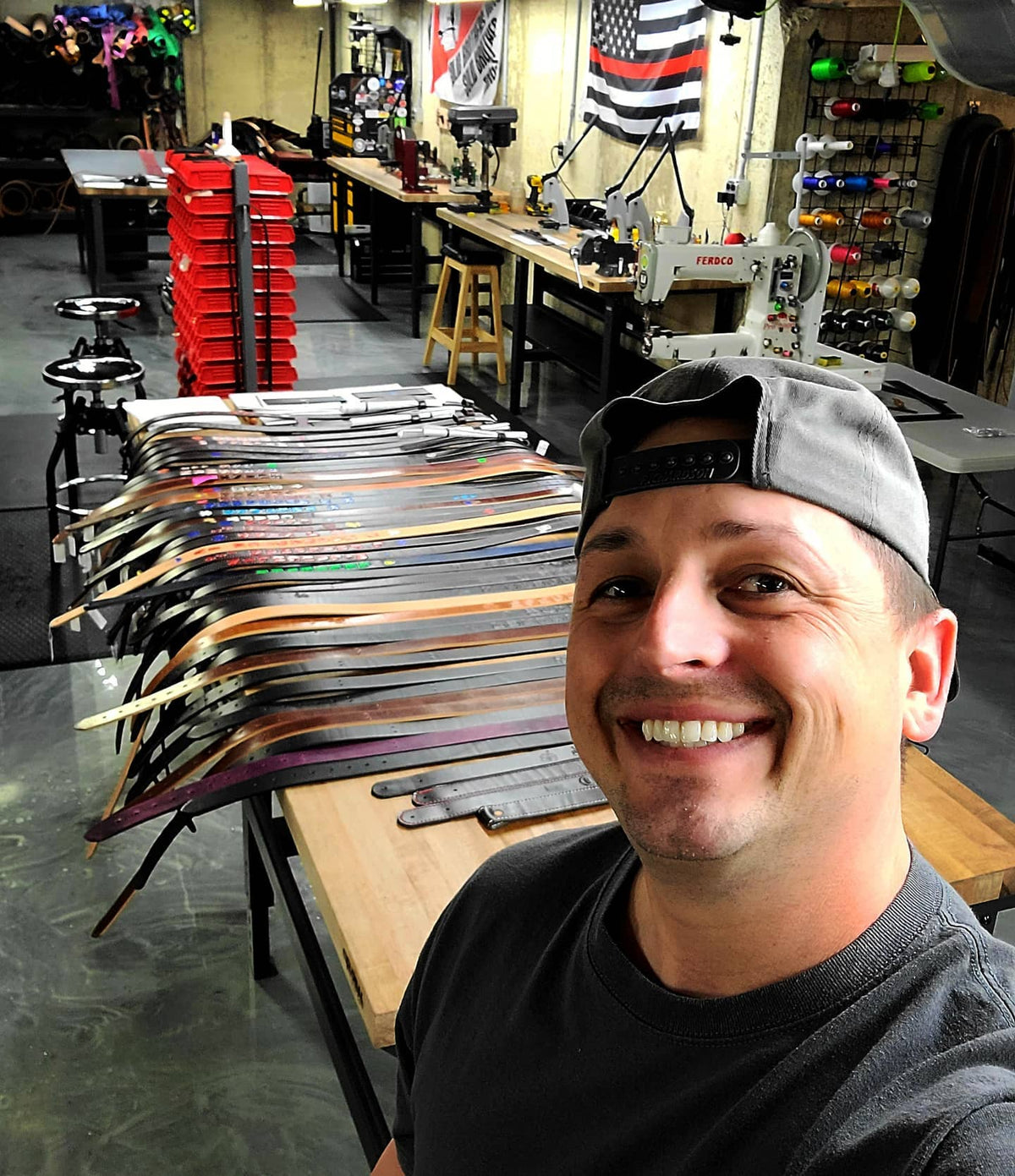 Meet Rob from Ridgeway Leatherworks — Motis Fire Rescue